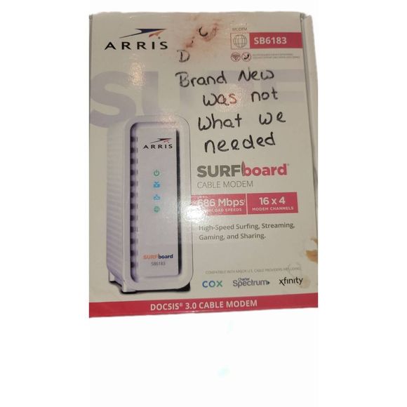 Arris | Other | Arrissurfboard 6 X 4 686 Mbps Docsis Speed 3 Cable ...